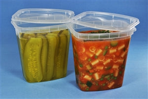 Delicube Delicube Clear Container Base 32 oz.-200 Count-1/Case MPN# DR ...