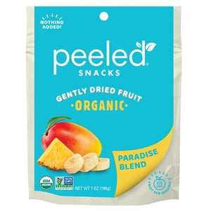 Peeled Snacks Paradise Blend Organic Dried Fruit-7 oz.-6/Case MPN ...