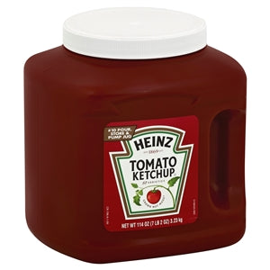 Heinz Tomato Ketchup Bulk-7.125 lb.-6/Case MPN# 10013000514917 – Round ...
