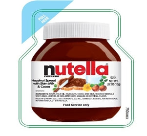 Nutella Nutella Hazelnut Spread Portion Control 120/0.52 Oz. | Round ...
