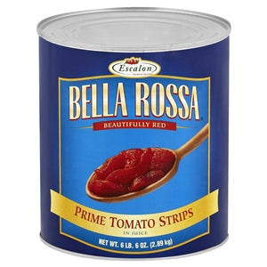 Bella Rosa Tomato Strips In Juice-102 oz.-6/Case MPN# 10078485307508 ...