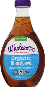Wholesome Sweetener Organic Agave Blue Syrup-44 oz.-6/Case | Wholesome ...