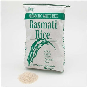Producers Rice Mill Basmati Rice-25 lb. MPN# PB2556MP1 – Round Eye Supply