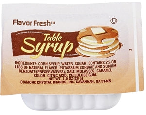 Flavor Fresh Syrup Cup Single Serve-1 oz.-100/Case MPN# 70813 – Round ...
