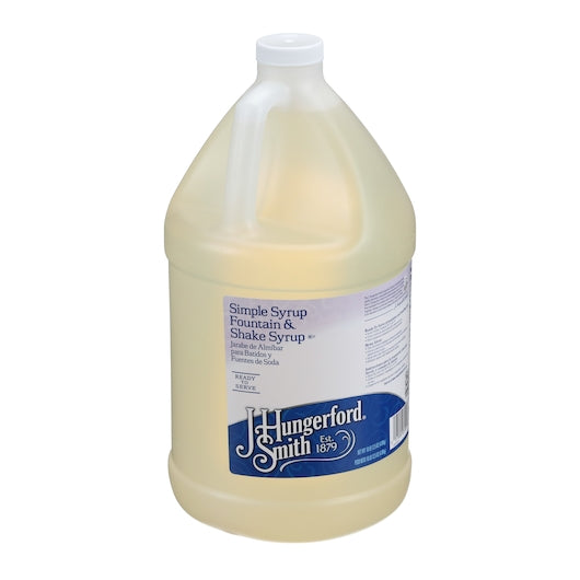 Jhs Syrup Jhs Ready To Use Simple-1 Gallon-4/Case MPN# 2700023100 ...