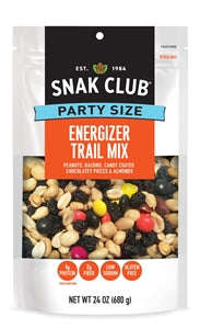 Snak Club Century Snacks Party Size Energizer Trail Mix-1.5 lb.-6/Case ...