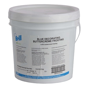 Brill Decorating Icing Blue Transmart Pail-14 lb.-1/Case MPN# 10202856 ...