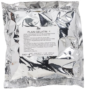 Chefs Companion Unflavored Gelatin Mix-1 lb.-12/Case MPN# 53621 – Round ...