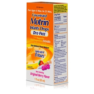 Motrin Children's Infant Sour-1 fl oz.s-6/Box-6/Case MPN# 3019801 ...