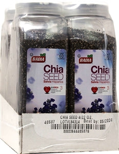 Badia Chia Seed-22 oz.-4/Case MPN# 40507 – Round Eye Supply
