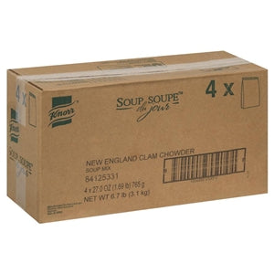 Knorr Soup Du Jour New England Clam Chowder Mix-27 oz.-4/Case MPN ...