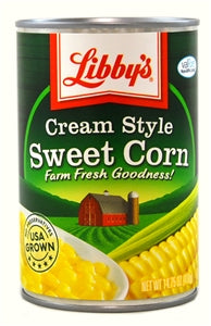 Libby's Corn Libby Fancy Cream-14.75 oz.-24/Case MPN# F003710093613 ...