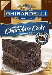 Ghirardelli Ultimate Chocolate Cake Mix-7 lb.-4/Case MPN# 732-6120 ...