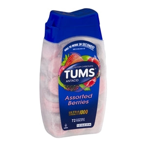 Tums Ultra Strength Assorted Berries Tablets-72 Each-6/Box-4/Case MPN ...