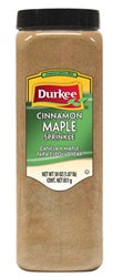 Durkee Cinnamon Maple Sprinkle-30 oz.-6/Case | B&G Foods; Inc – Round ...