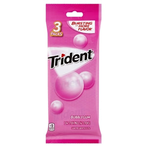 Trident Bubble Sugar Free Gum-42 Count-20/Case | Perfetti Van Melle ...