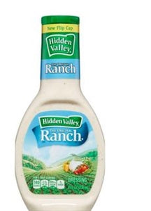 Hidden Valley Ranch Dressing Bottle-8 fl oz.-12/Case MPN# 00550 – Round ...