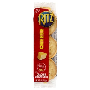 Ritz Nabisco Cheese Cracker Sandwich-1.35 oz.-8/Box-14/Case MPN# 00211 ...