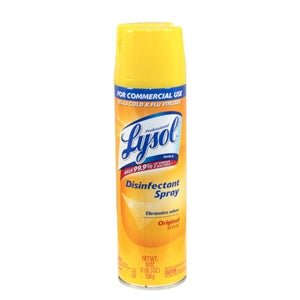 Lysol/Lizol Disinfectant Spray Original Scent 19Oz Can-19 oz.-12/Case ...