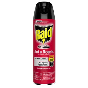 Raid Outdoor Fresh Scent Ant & Roach Killer-12 oz.-12/Case MPN# 21612 ...