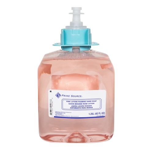 75001172 P/S Pink Lotion Foam Hand Soap 1250-Ml 4/Case | Round Eye Supply
