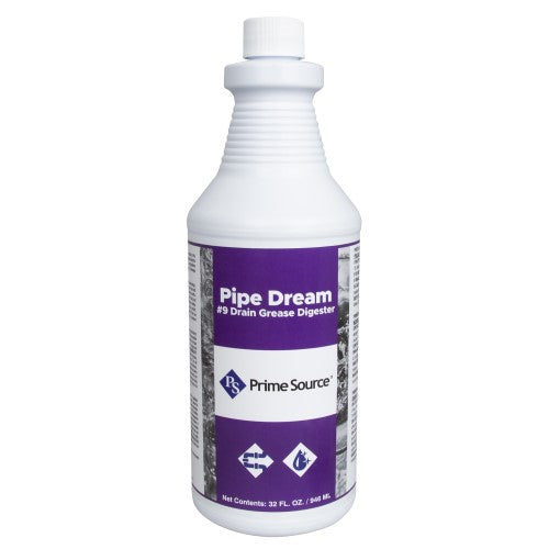 Prime Source Pipe Dream Drain Digester 32 Oz2 12/Case | Round Eye Supply