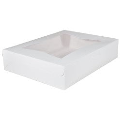 1/2 Sheet Lock Corner Window Box, White, 19" X 14" X 4"0 50/Case ...