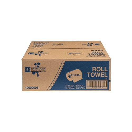 Hawthorn Hardwound Paper Towel Roll, Natural, 7.8" X 350'2 /Case ...
