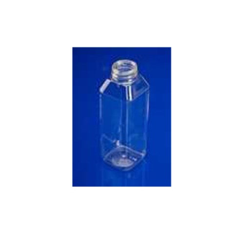 D1633Whdbj Sq Btl Pet 16-Oz Cl 38Mm Dbj Neck Finish 16.5Gm Bx 240/Box ...