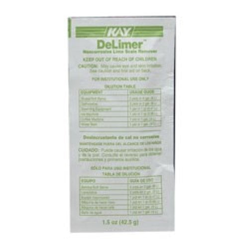 Delimer Non-Corrosive Lime Scale Remover 1.5 Oz 48/Case | Round Eye Supply