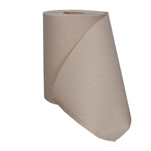 Hard Roll Natural Paper Towel - 7.88" X 350 Ft. 12/Case | Round Eye Supply