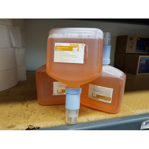 42 Oz Foaming Antibacterial Hand Soap 4/Case | Round Eye Supply