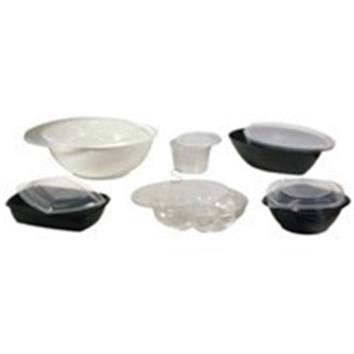 Salad Clear Pete Container With Side Car - 32 Oz. 180/Case | Round Eye ...