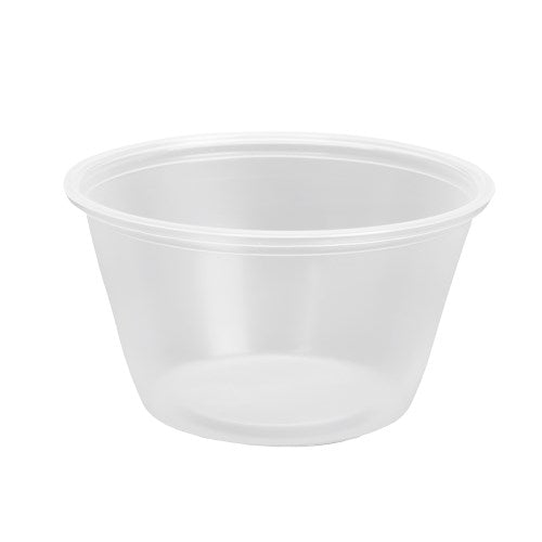 Polystyrene Portion Cup Clear - 5.5 Oz. 2500/Case | Round Eye Supply