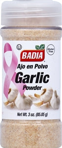Badia Garlic Powder-3 oz.-8/Case | Badia Spices – Round Eye Supply
