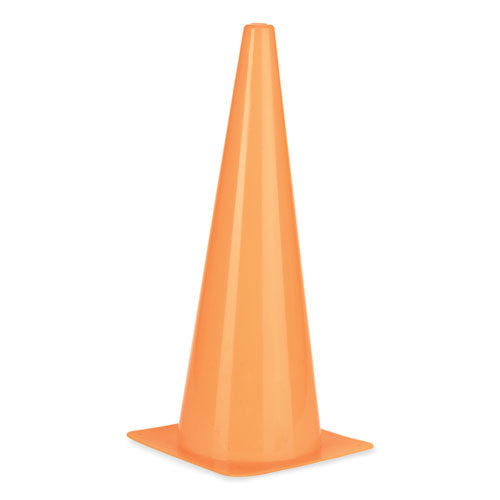 Champion Sports High Visibility Plastic Cones, 8 X 8 | Round Eye Supply