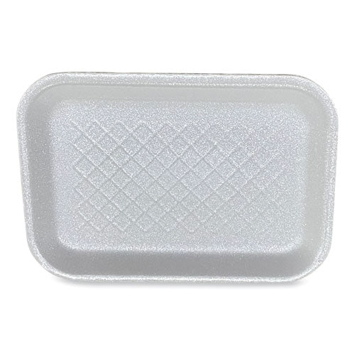 GEN GEN Meat Trays #2s 8.5x6x0.7 White 500/Case | Round Eye Supply