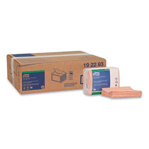 Tork Small Pack Foodservice Cloth 1-ply 11.75x14.75 Unscented Red With ...