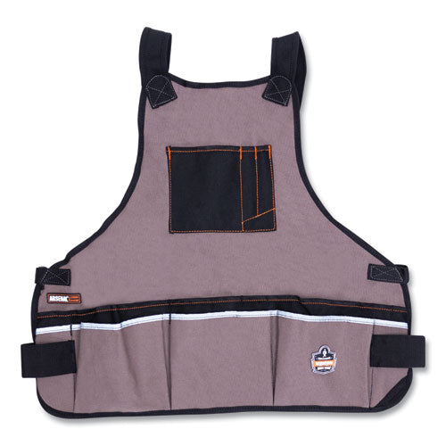 Ergodyne Arsenal 5700 16-pocket Apron 16 Compartments 20.8x23.6 Canvas ...