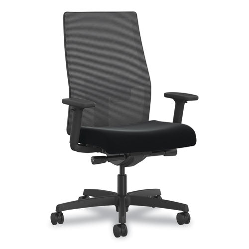 HON Ignition 2.0 4-way Stretch Mid-back Mesh Task Chair Gray Adjustable ...