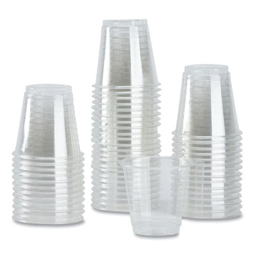 Karat Pet Plastic Cups 3 Oz Clear 2500/Case MPN# C-KC3 – Round Eye Supply