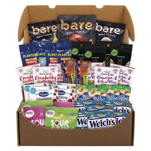 Snack Box Pros Fruits And Nuts Snack Box 37 Assorted Snacks/box MPN ...
