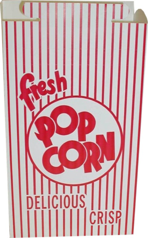 Great Western Popcorn Box 3.30Oz-250 Each-1/Case MPN# 11081 – Round Eye ...