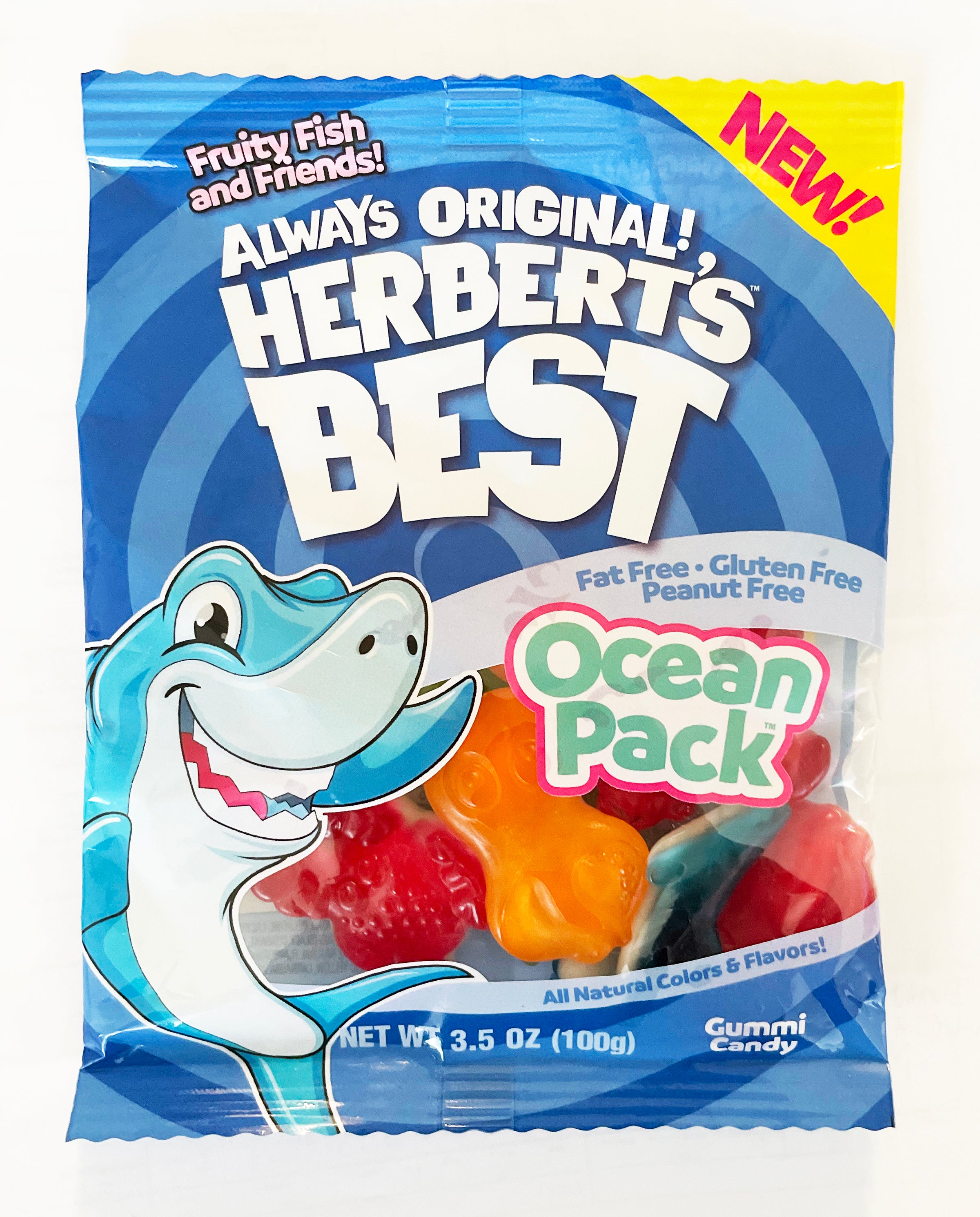 Herbert's Best Grams Of Ocean Pack Peg Bag-100 Gram-12/Case MPN# 206 ...