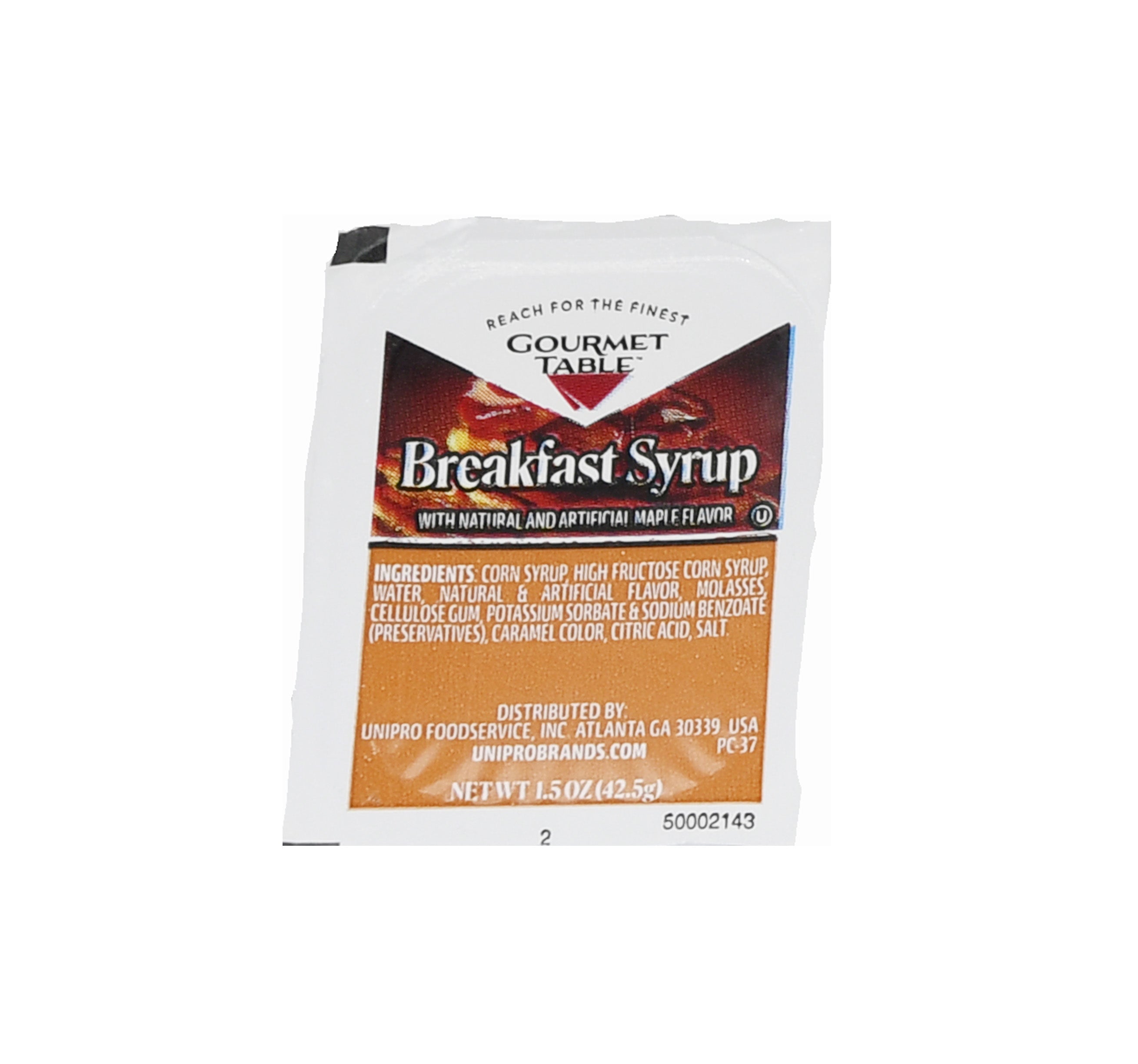 Gourmet Table Maple Flavored Syrup Cup Single Serve-1.5 oz.-100/Case ...