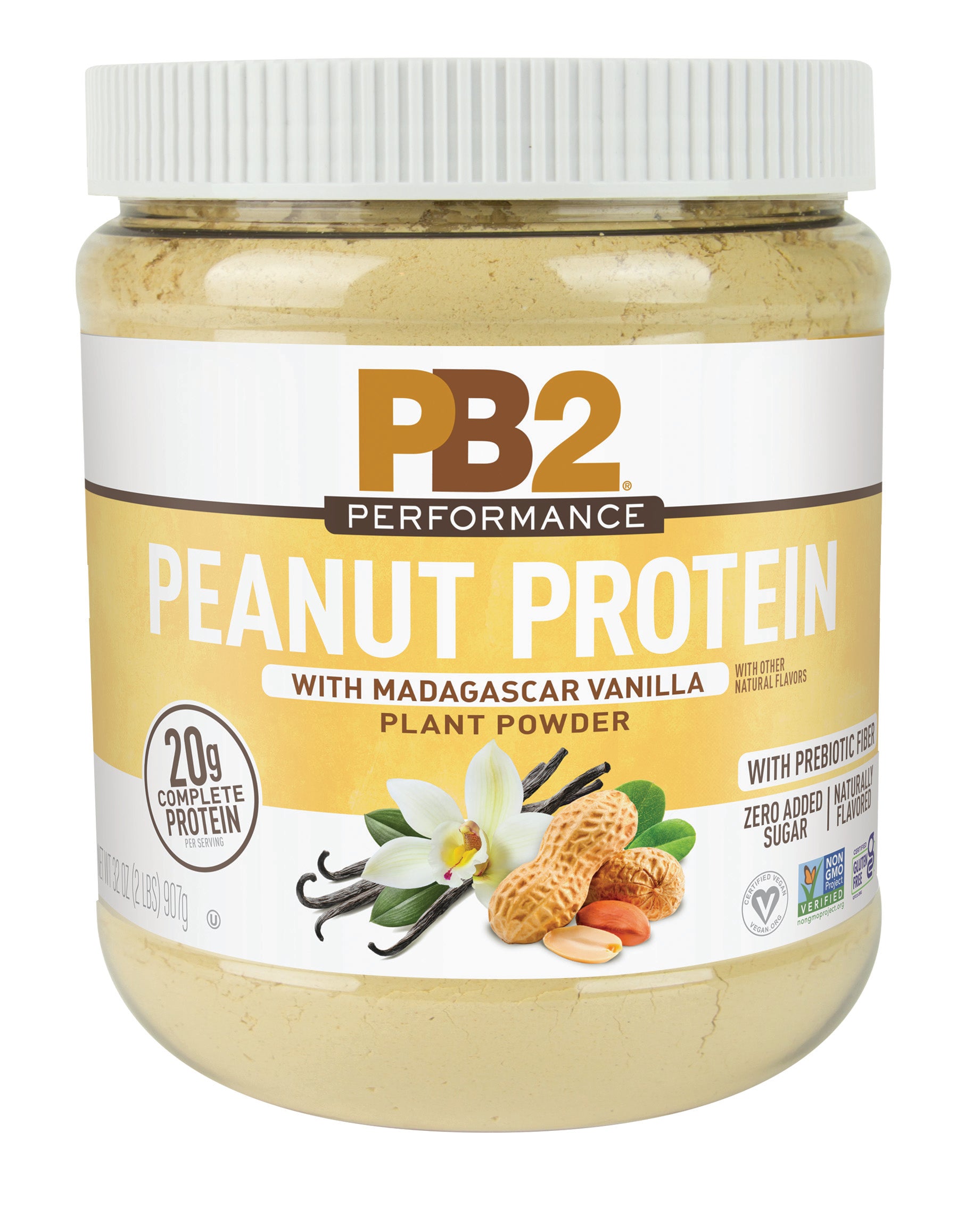 Pb2 Foods Peanut Protein With Madagascar Vanilla-32 oz.-2/Case MPN ...