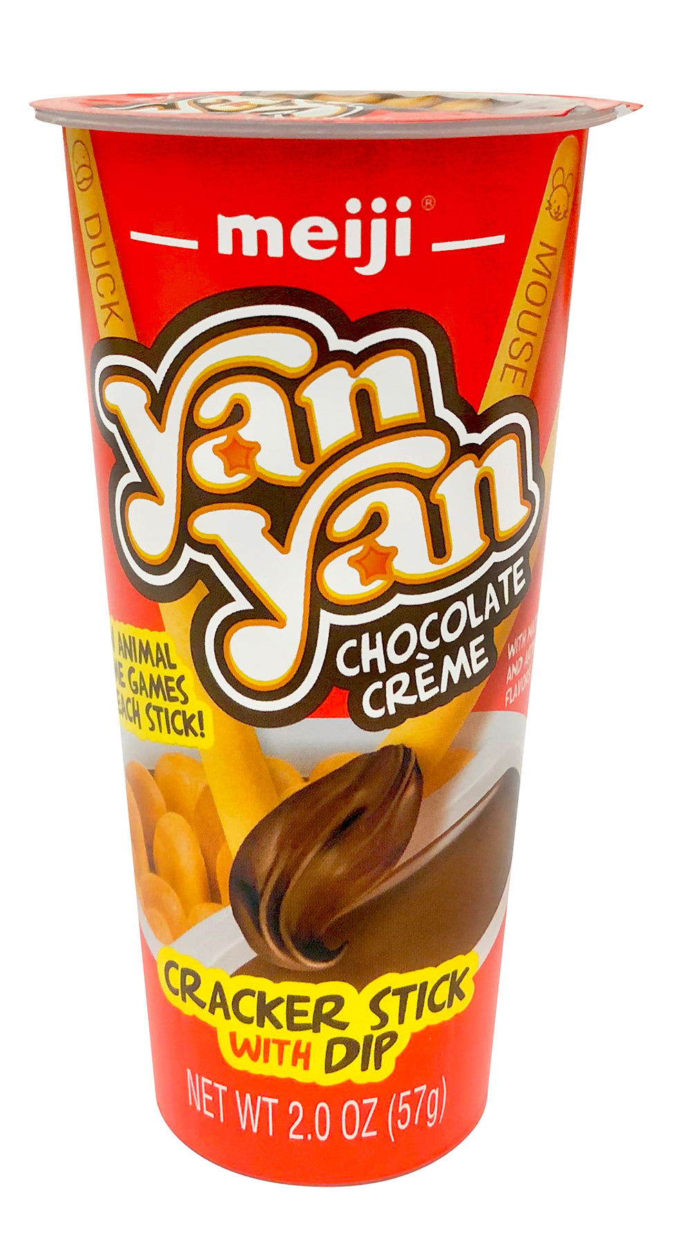 Yan Yan Chocolate-2 oz.-10/Box-8/Case MPN# 60001 – Round Eye Supply