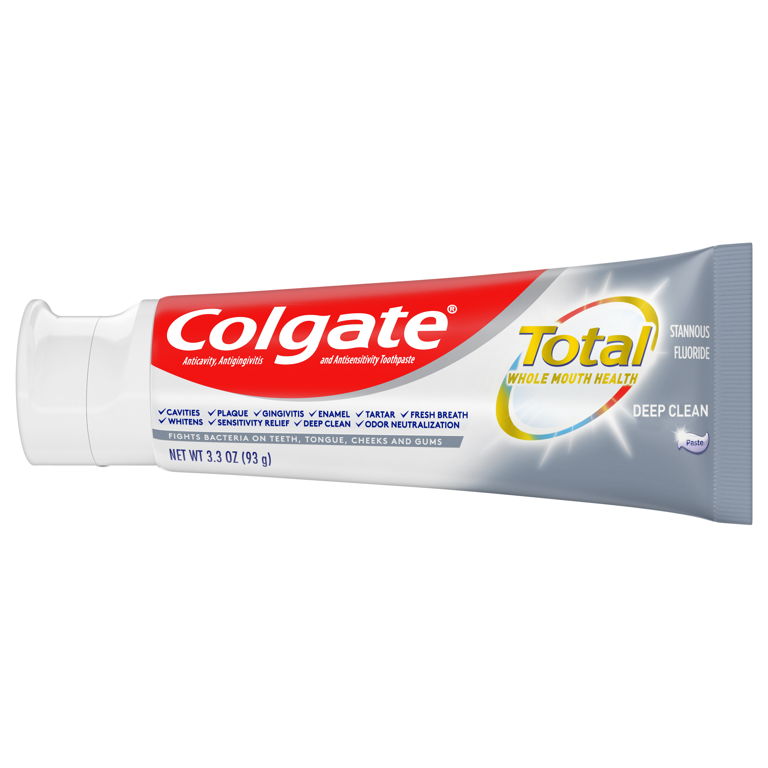 Colgate Total Toothpaste Deep Clean-3.3 oz.-6/Box-4/Case MPN# US07301A ...