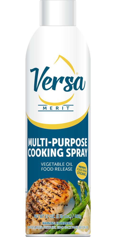 Versa Merit Multi Purpose Soybean Cooking Spray-17 oz.-6/Case MPN ...