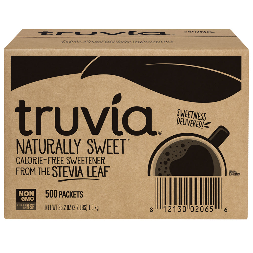 Truvia Natural Stevia Sweetener Packets-500 Each-1/Case MPN# 110029956 ...